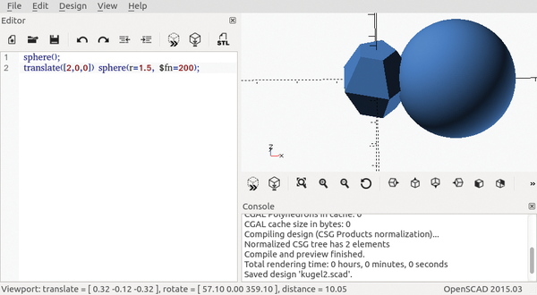 Using Openscad To Model 3d Structures 28 2016 Archive Magazine Home Ubuntu User