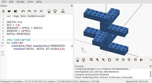 Using Openscad To Model 3d Structures 28 2016 Archive Magazine Home Ubuntu User