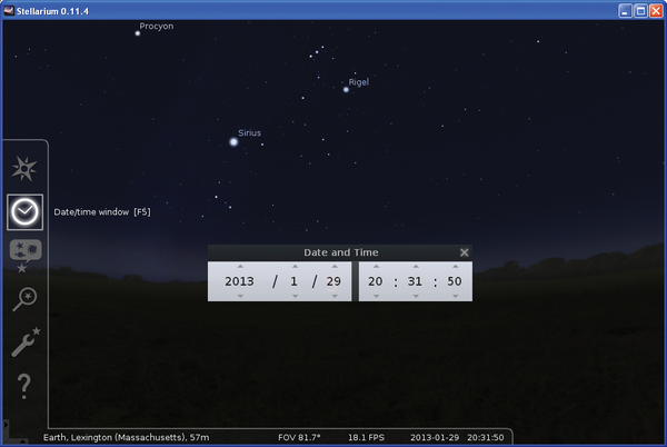 Explore The Night Sky With Stellarium 16 2013 Archive Magazine