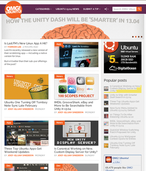 OMG! Ubuntu! / 16 / 2013 / Archive / Magazine / Home - Ubuntu User