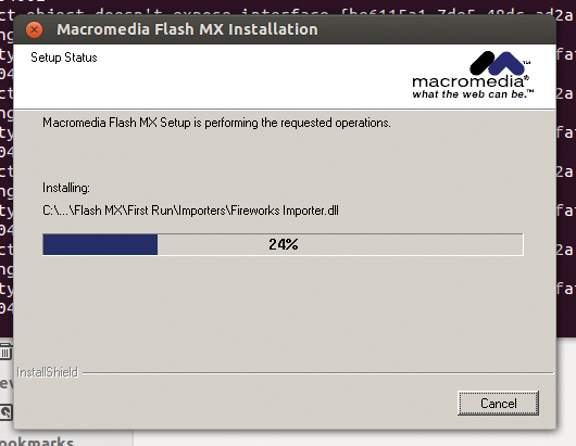 Macromedia Flash 7 Windows Xp