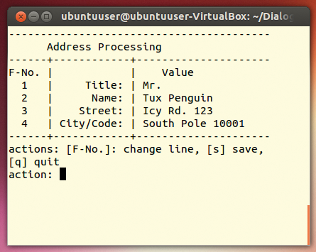 Create menus and dialogs for shell scripts / 21 / 2014 / Archive ...
