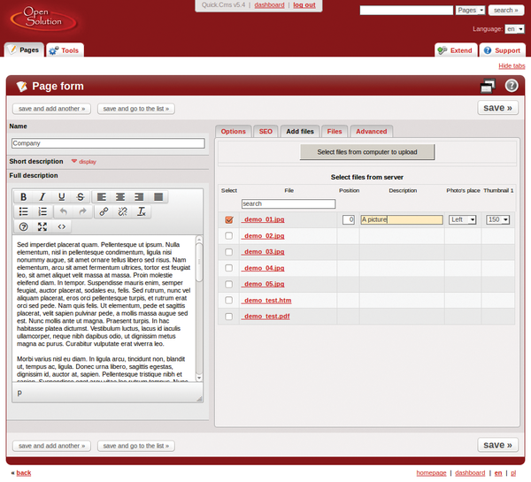 Overview: CMS systems without databases / 22 / 2014 / Archive ...