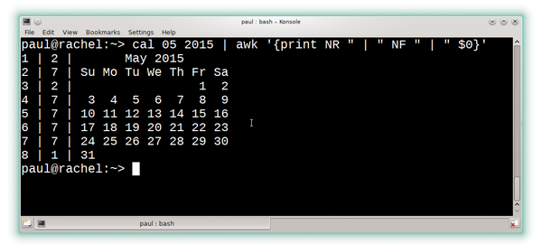 Awk As Tool And Scripting Language 25 2015 Archive Magazine Home Ubuntu User