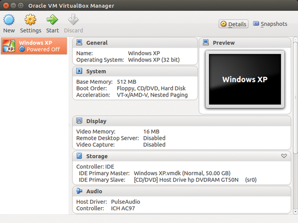 Linux and the virtual Windows XP machine / 27 / 2015 / Archive ...