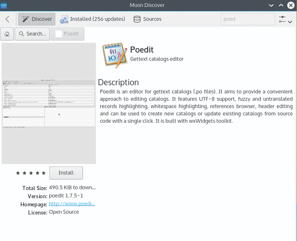 The new look for Muon package administration / 27 / 2015 / Archive ...