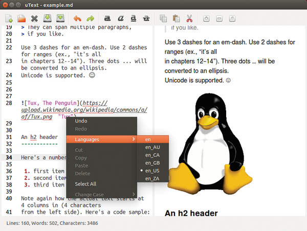 Editing Markdown documents with uText / 28 / 2016 / Archive / Magazine ...