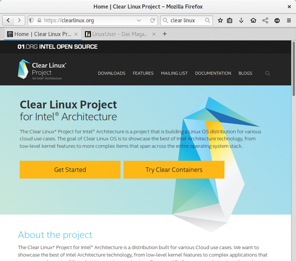 Clear Linux A Cloud Distro For Intel Processors 29 2016 Archive