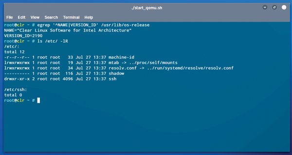 Clear Linux: A cloud distro for Intel processors / 29 / 2016 / Archive ...