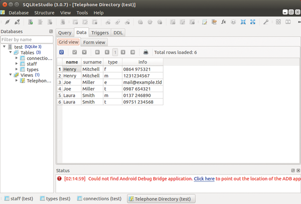Working with SQLiteStudio / 29 / 2016 / Archive / Magazine / Home ...