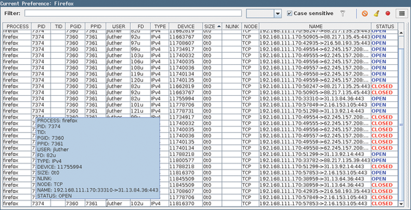 lsof finds, shows, and searches data streams / 31 / 2016 / Archive ...