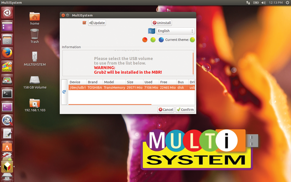 Installing multiple operating systems on a USB storage device / 32 ...